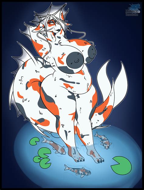 Rule 34 2024 Absurd Res Amur Carp Anthro Areola Ass Belly Big Areola Big Breasts Big Butt Big