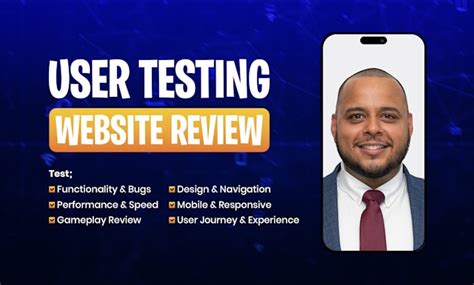 Do User Testing For Your Website Android App Ios App Website App Game Review By Joravix Fiverr