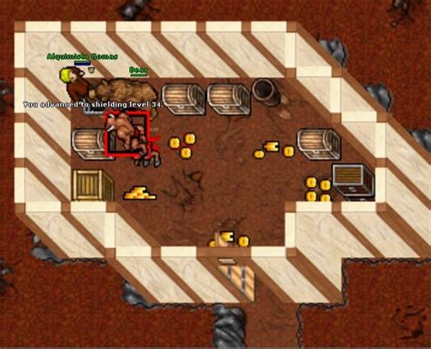 Rotworm Is Todays Boosted Creature In Tibia Rookgaard