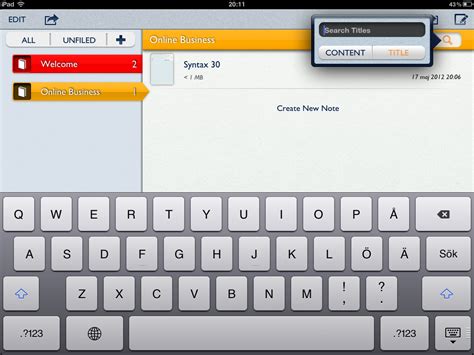Ipad Note Taking Apps Notability Syntax 3 0