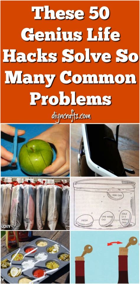 These 50 Genius Life Hacks Solve So Many Common Problems Diy And Crafts