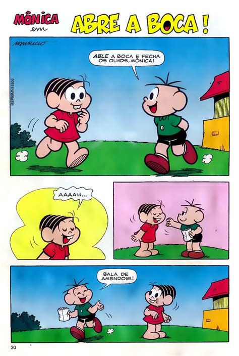 História Em Quadrinhos Turma Da Monica Para Imprimir Nazaedu