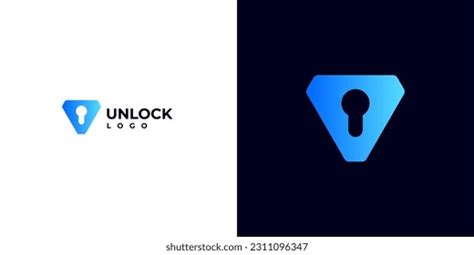 logo web3 blockchain development agency unlock stock vector royalty