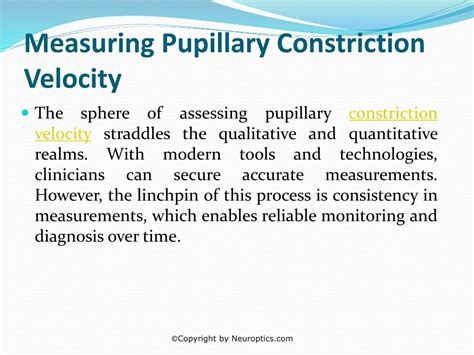 Ppt Mastering Evaluation Of Pupillary Reaction And Constriction Velocity Powerpoint