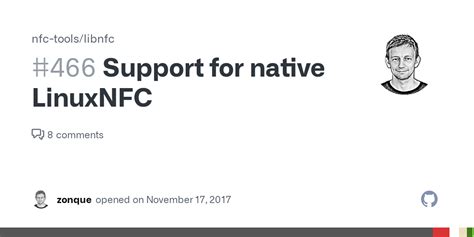 support for native linuxnfc · issue 466 · nfc tools libnfc · github