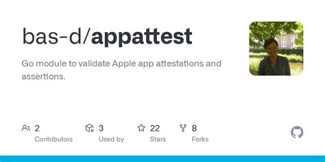 Github Bas Dappattest Go Module To Validate Apple App Attestations And Assertions