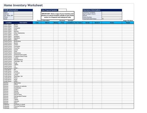 Tool Room Inventory Spreadsheet Db Excel Com