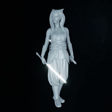 Ahsoka Tano 3d Model For Printing Etsy New Zealand