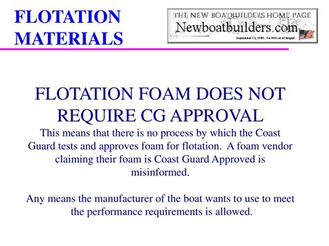 PPT Flotation Requirements For Recreational Boats PowerPoint Presentation ID 187446