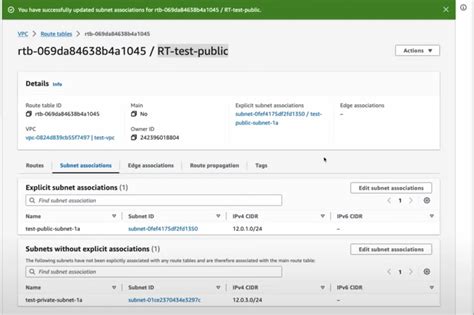 Setting Up Vpc Public And Private Subnets Nat Internet Gateway And