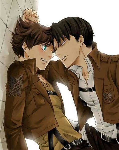 Eren X Levi O Levi X Eren Shingeki No Yaoi Riren Ereri Amino