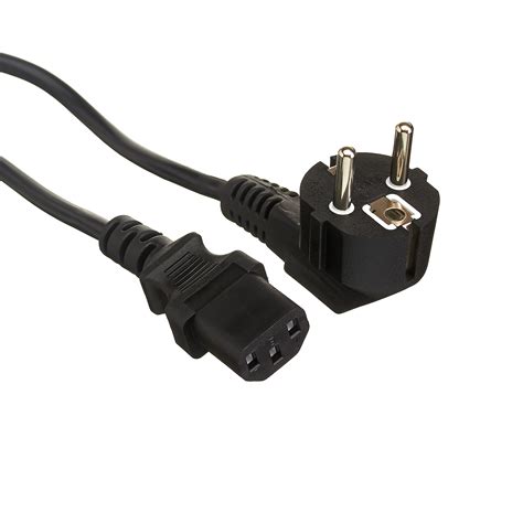 Каталог Кабели и переходники Кабели питания C13 Schuko угловая