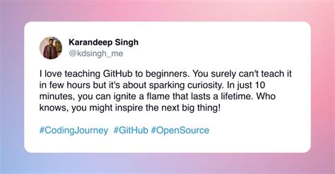 Karandeep Singh On Linkedin Github Opensource Codingjourney