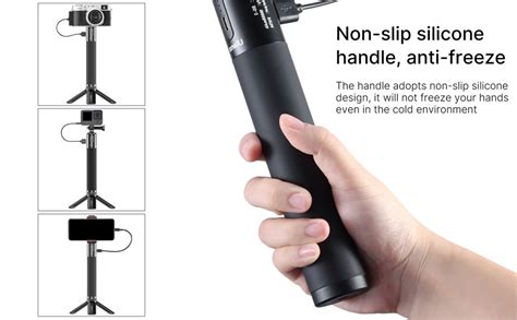 Ulanzi BG-3 Power Bank Handle 10000mAh With Tripod - Digital Distribution