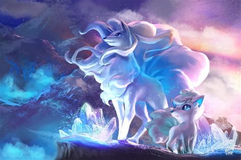 Alolan Ninetails Human Ver Speedpainting Anime Amino