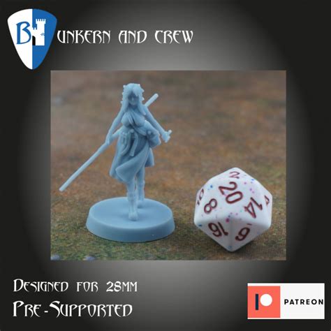 3d Printable Xena The Wandering Alchemist By Kenneth Kruse Sørensen