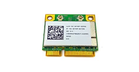 Модуль Wi Fi Bluetooth Broadcom Bcm94313hmgb Mini Pci E 802 11 B G N
