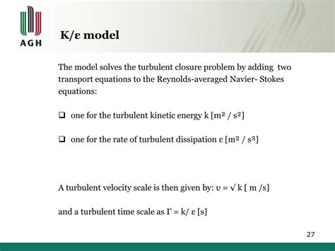 ppt turbulent flow models powerpoint presentation free download id 4913861