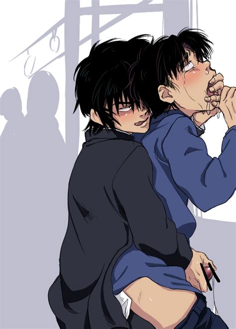 Rule 34 2boys Against Wall Anal Cum Handjob Male Multiple Boys Public