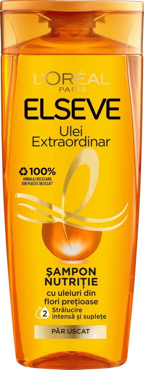 Elseve Sampon Cu Uleiuri Extraordinare 400 Ml Cumpără Permanent Online