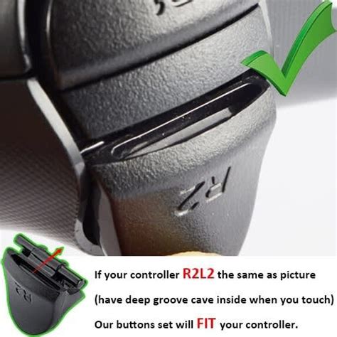 Thumb Grips Sticks PS DS Metal Trigger Set R L R L With Springs Metallic Grey For Sale