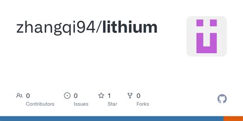 Github Zhangqi94lithium