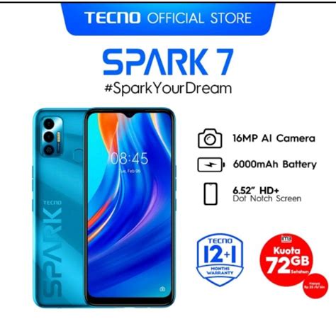 Jual Tecno Spark 7 Pro Shopee Indonesia