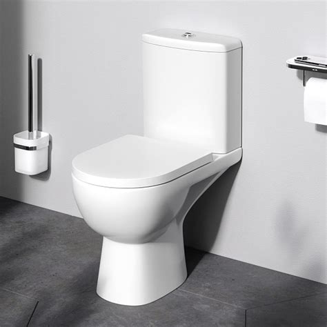 Унитаз напольный AM.PM Sunny C85C8600SC безободковый с сиденьем ...