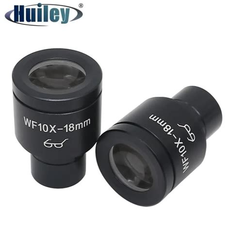 Wide Field Wf10x Eyepiece For Biological Microscope Mounting Size 23