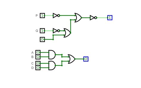 CircuitVerse CS125 MODULE 1 A LAB TASK LOGIC CIRCUIT Ayson