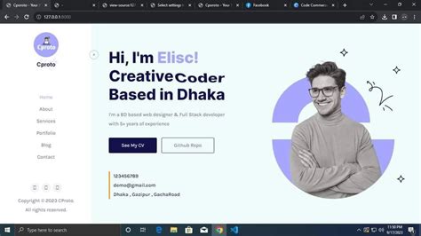 Azim Hossain Tuhin On Linkedin Cproto Your Personal Portfolio Website Coming Soon ️🥀