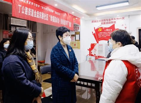 韩燕来西湖区开展春节前走访慰问活动 丁公路街道 一行 喻辉云