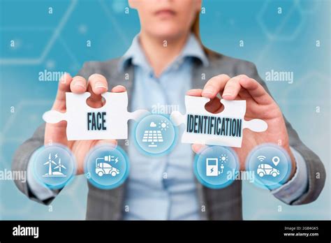 Hand Writing Sign Face Identification Business Idea Analyzing Patterns Based On The Person S Is