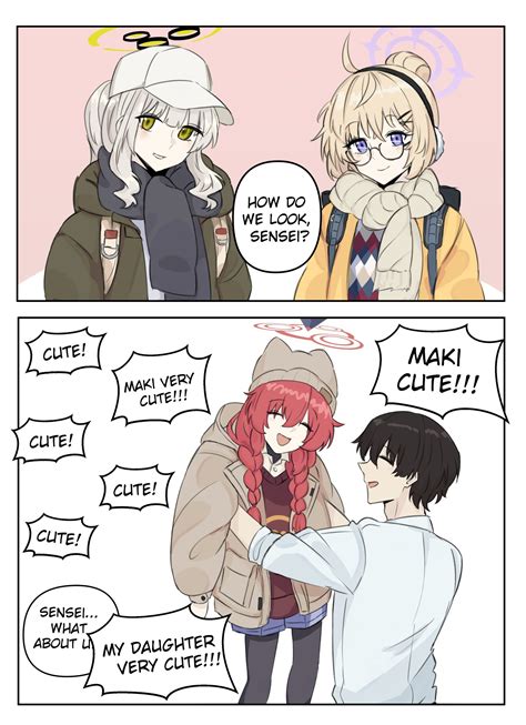 Sensei Maki Hare Maki Kotama And More Blue Archive Drawn By Maven Madeinheaven