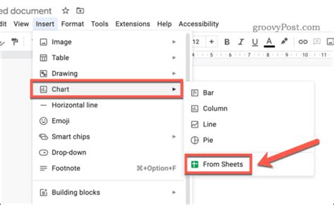 How To Insert Google Sheets Into Google Docs