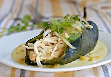 Chiles Rellenos Recipe With Creamy Corn Salsa