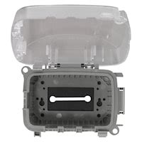 Intermatic Wp5100c Weatherproof Cover Rectangular Receptacle 1 Outlets