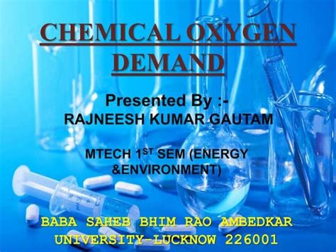 Dissolved Oxygen And Its Method Of Determination Pptx Chemistry Science
