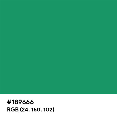 189666 Color Name Is Green Cyan
