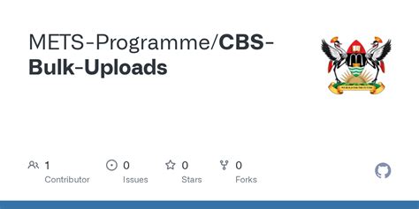 Github Mets Programmecbs Bulk Uploads