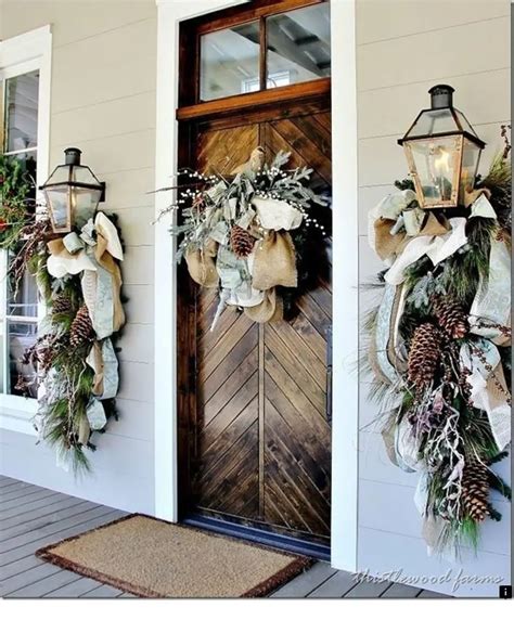 Как украсить двери на Новый год 2025 100 лучших фото идей