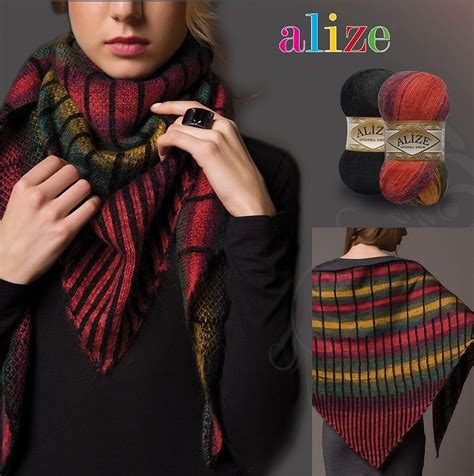 Пряжа Angora Gold Batik Ализе Ангора Голд Батик