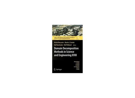 Domain Decomposition Methods In Science And Engineering Xviii Em Promoção é No Buscapé
