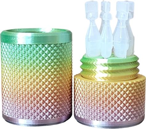 Eye Drop Vials Holder And Storage Case Securely Store Seven