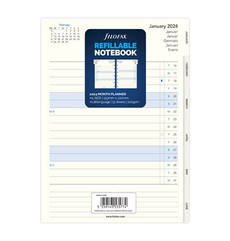 A5 Refillable Notebook Refills Filofax Filofax Uk