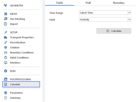 Calculate User Guide SimFlow CFD