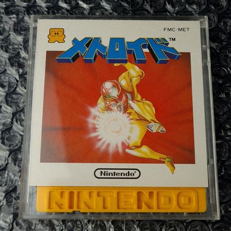 Metroid Disk System Famicom Nintendo Fc Japan Game Action 1986 Fmc Met