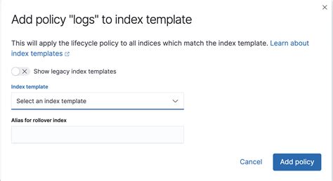 Ilm Add Index Lifecycle Policy To Index Template · Issue 76642 · Elastickibana · Github