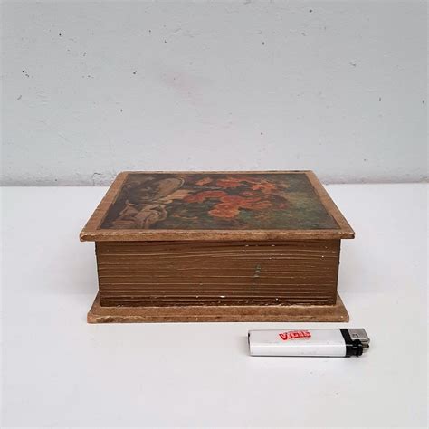 Caja Antigua De Madera Vegas Alquila