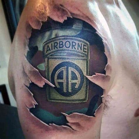 Airborne Tattoos Jump Wings